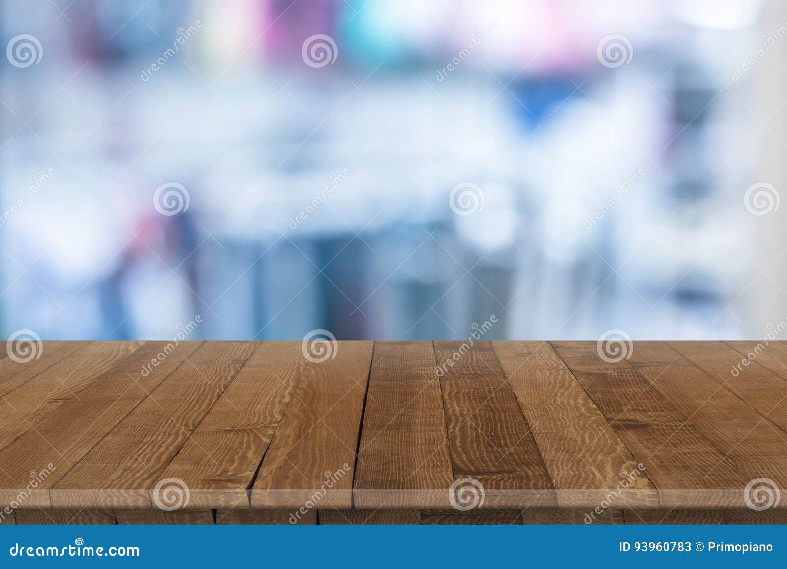 Empty Wooden Table Perspective for Product Stock Image - Image of ...