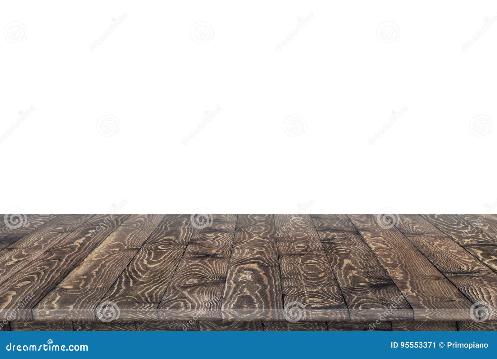 Empty Wooden Table Perspective for Product Stock Image - Image of plank ...