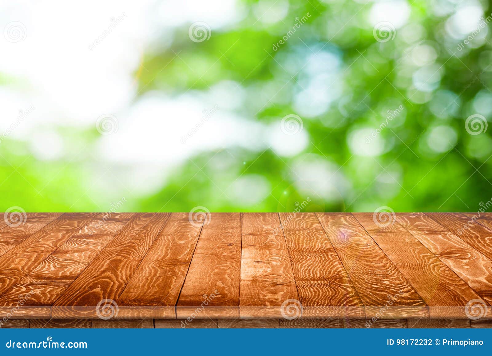 Empty Wooden Table Perspective for Product Stock Photo - Image of ...