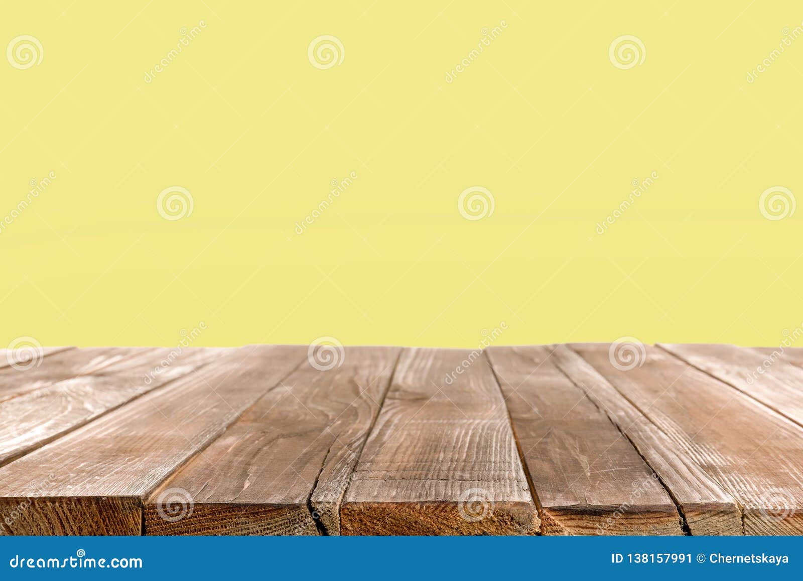 Empty wooden table surface stock illustration. Illustration of board ...