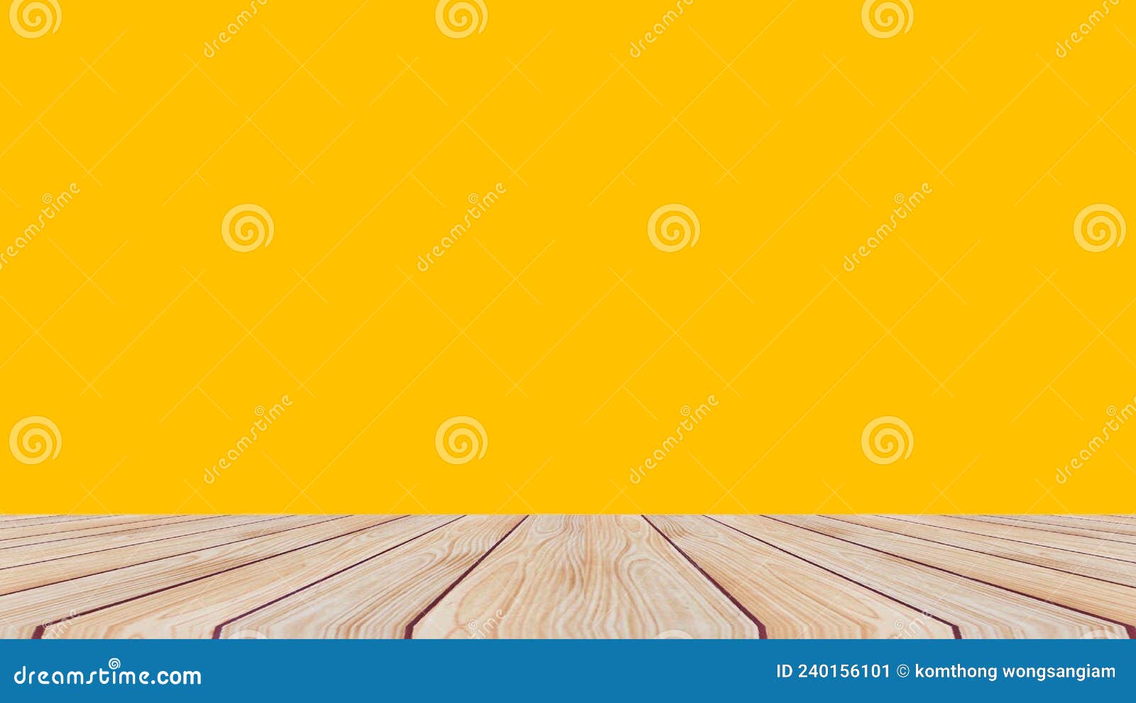 Wooden Table on Yellow Background, Table Background Stock Image - Image ...