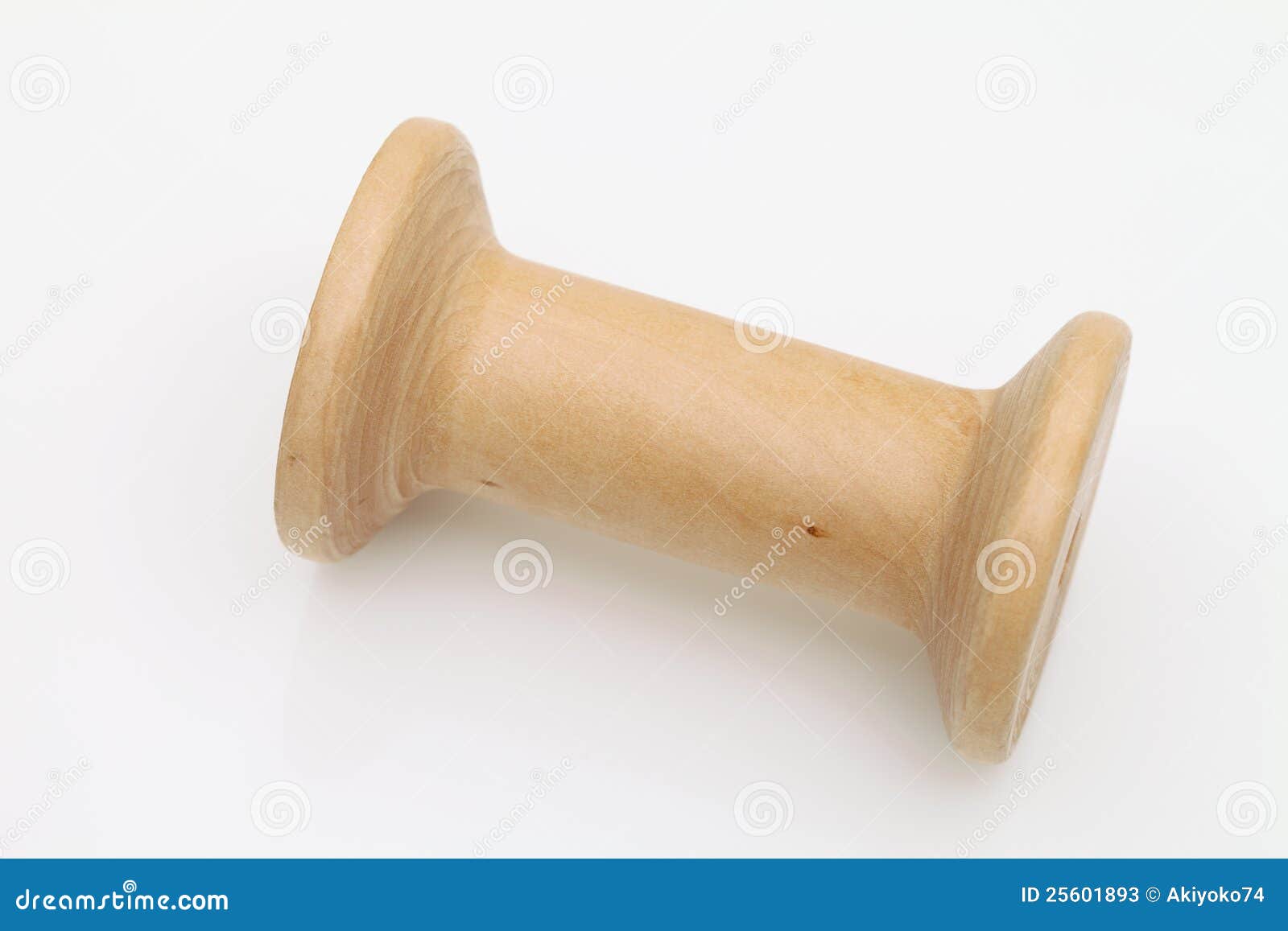 Empty wooden thread spool stock image. Image of spool - 25601893