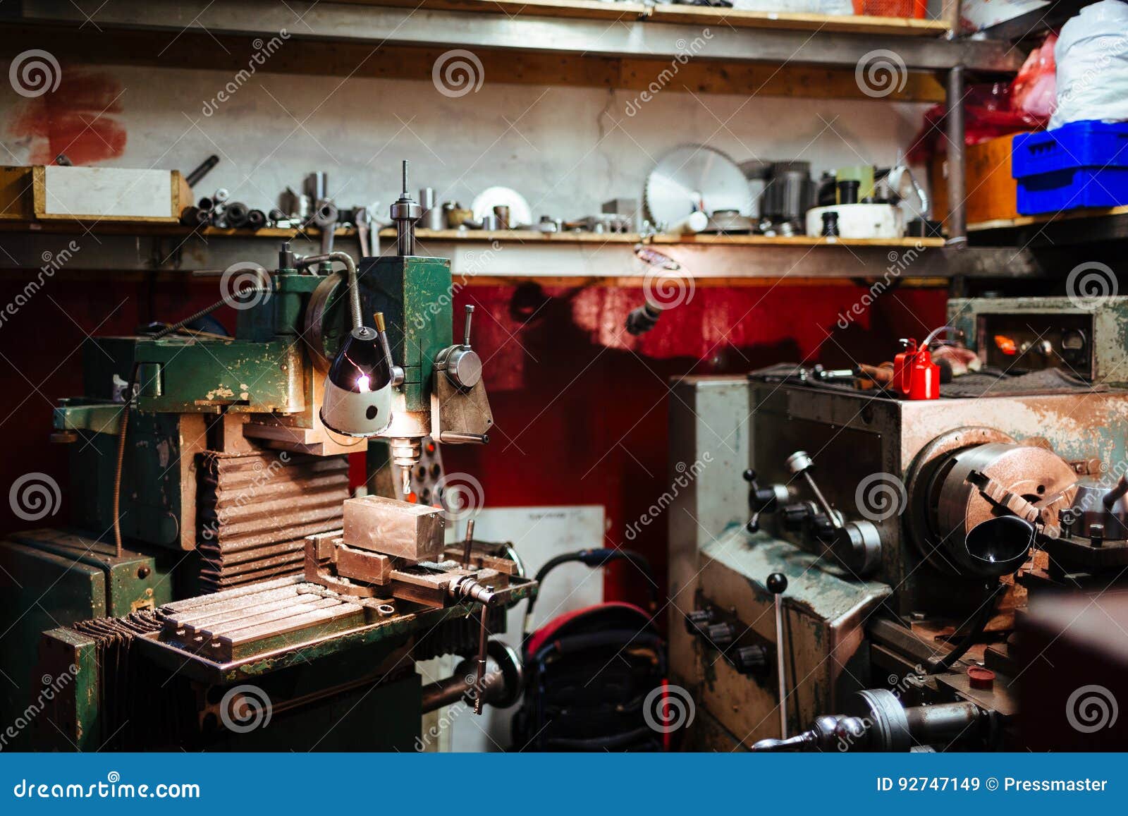 Empty workroom stock image. Image of joinery, business - 92747149