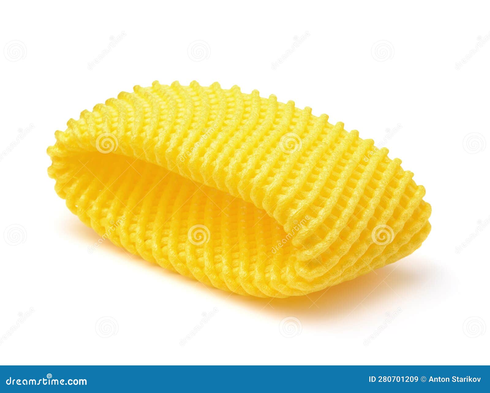 Empty Yellow Foam Fruit Net Stock Image - Image of material, nutrition ...