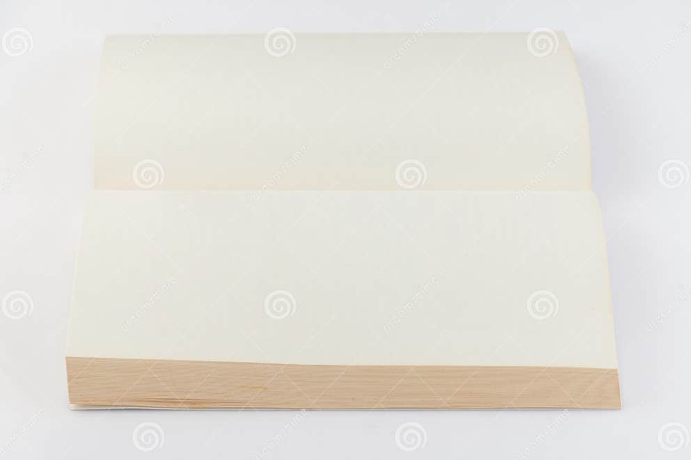 Empty yellow open book stock image. Image of book, office - 171180221