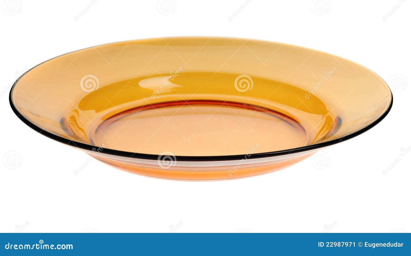 Empty yellow plate stock image. Image of single, object - 22987971