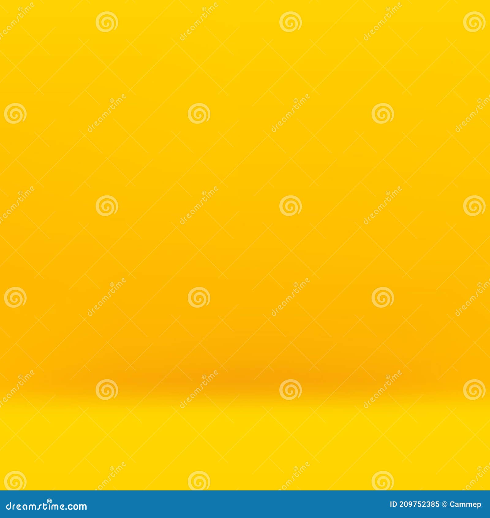 Empty Yellow Studio Background Stock Vector - Illustration of bright ...