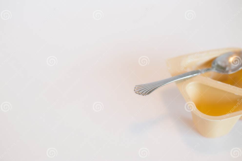 Empty yogurt container stock image. Image of cream, pack - 127727797