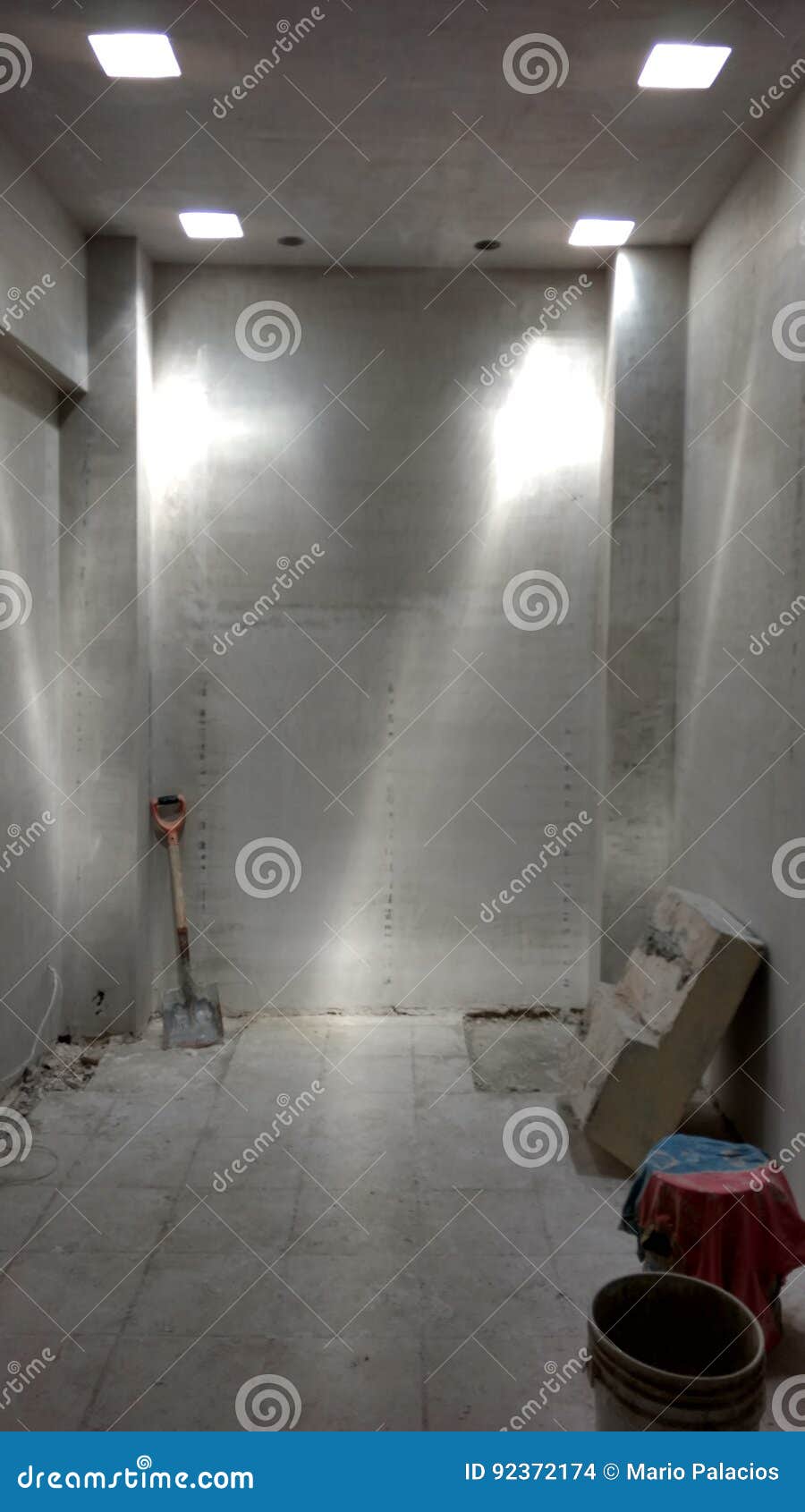 Emty room stock photo. Image of room, emty, construction - 92372174
