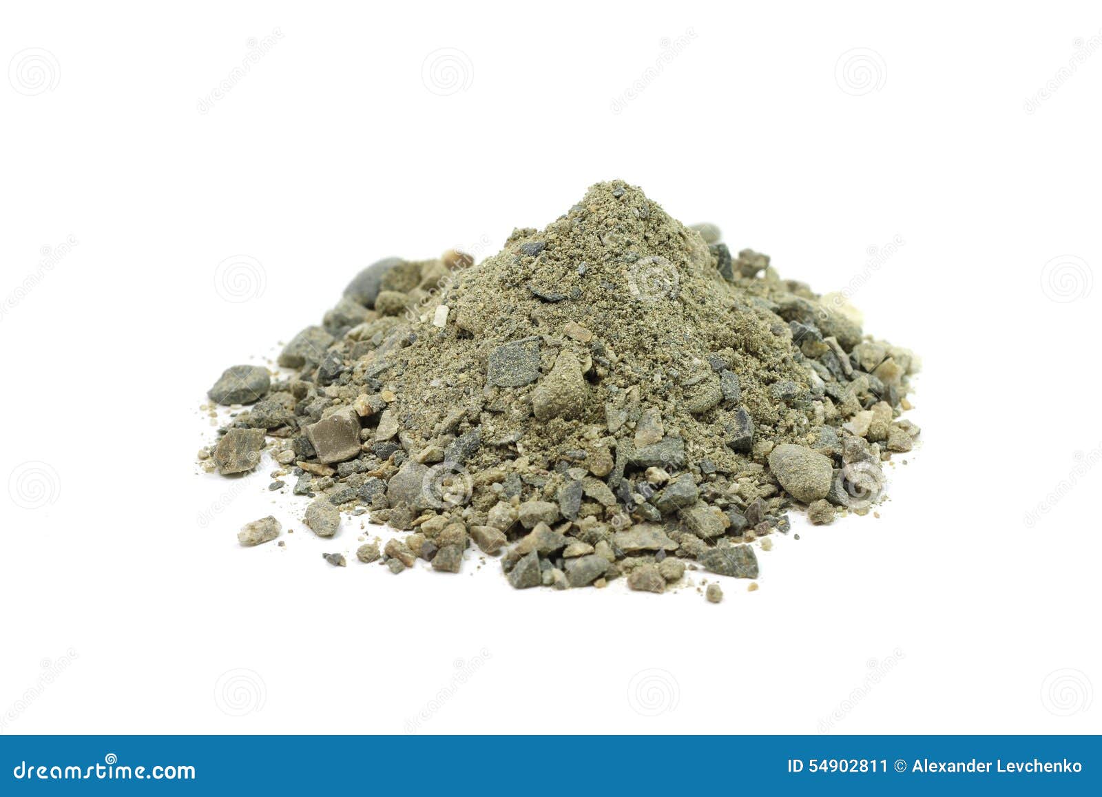 En Blandning Av Sand, Lera Och Grus Fotografering för Bildbyråer - Bild ...