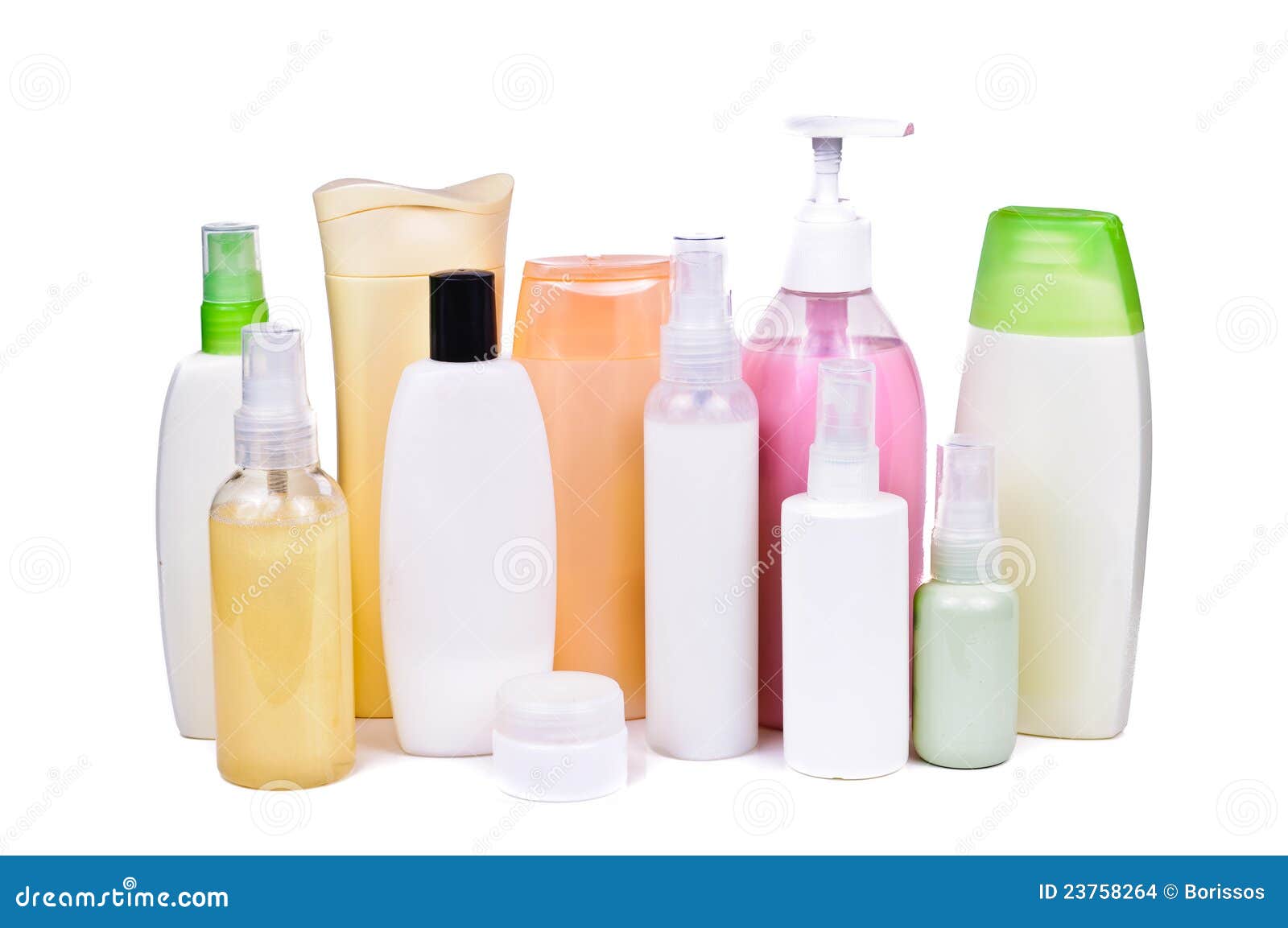 En flaska av shampoo arkivfoto. Bild av plats, medicin - 23758264