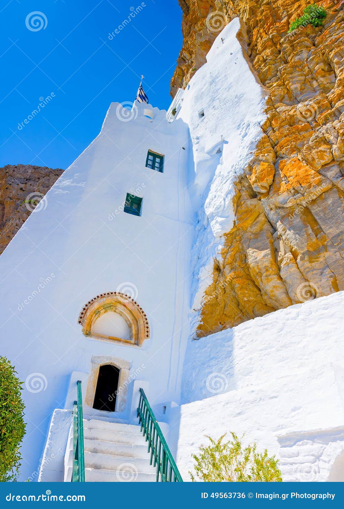 En La Isla De Amorgos En Grecia Foto de archivo - Imagen de turismo ...