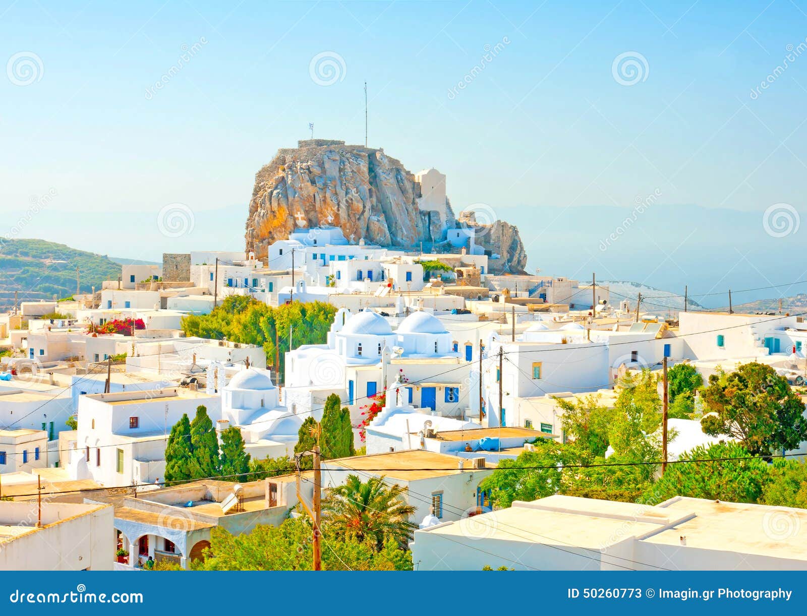 En La Isla De Amorgos En Grecia Imagen de archivo - Imagen de viejo ...