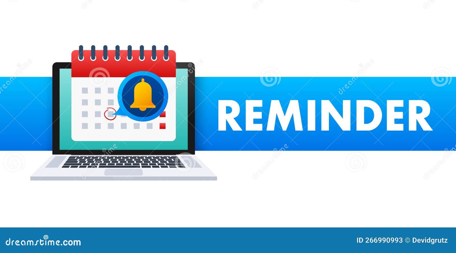 Enable Reminder Notification on Laptop Screen. Email Notification ...