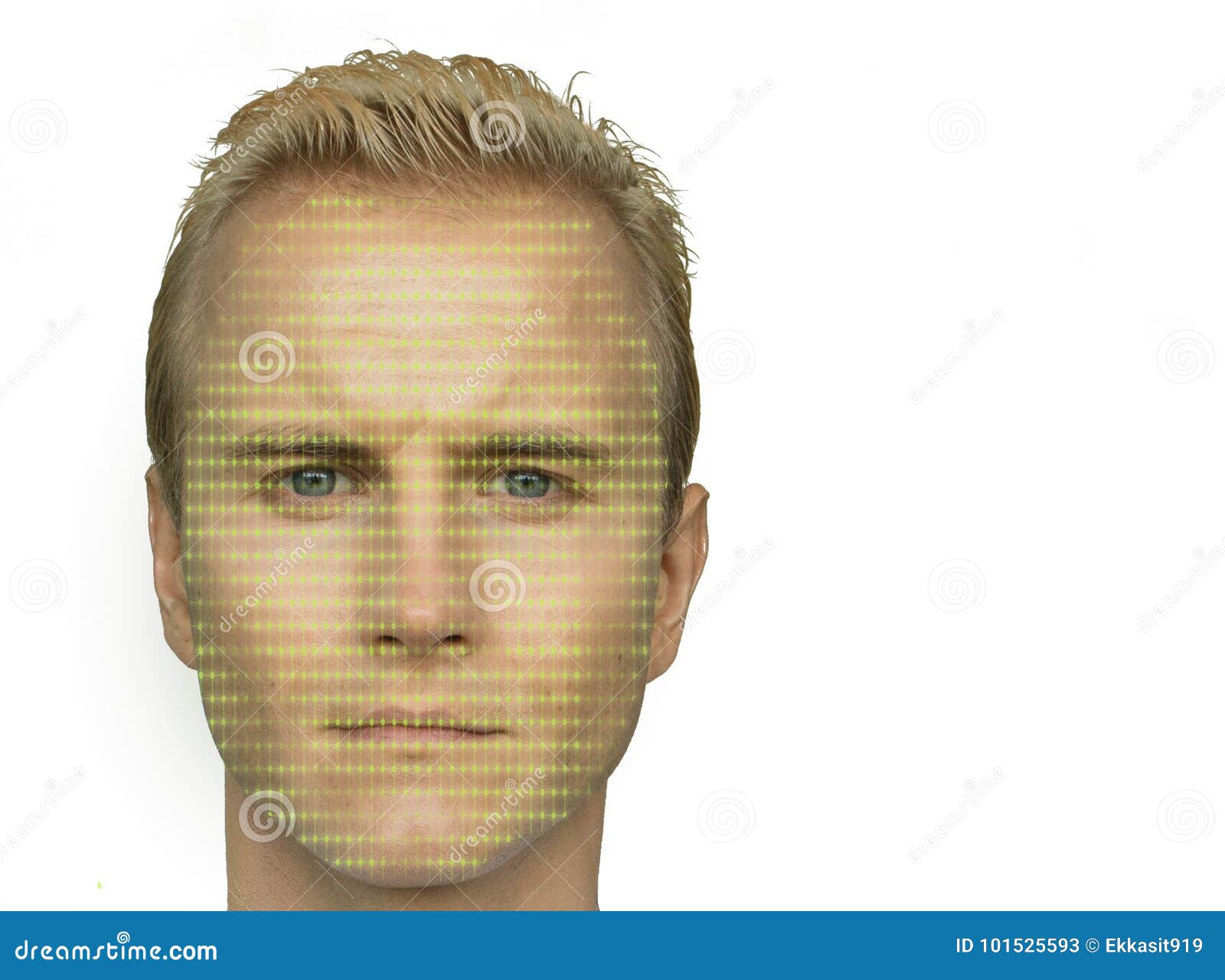 Mobile with Face Recognition Stock Image - Image of create, enabled ...
