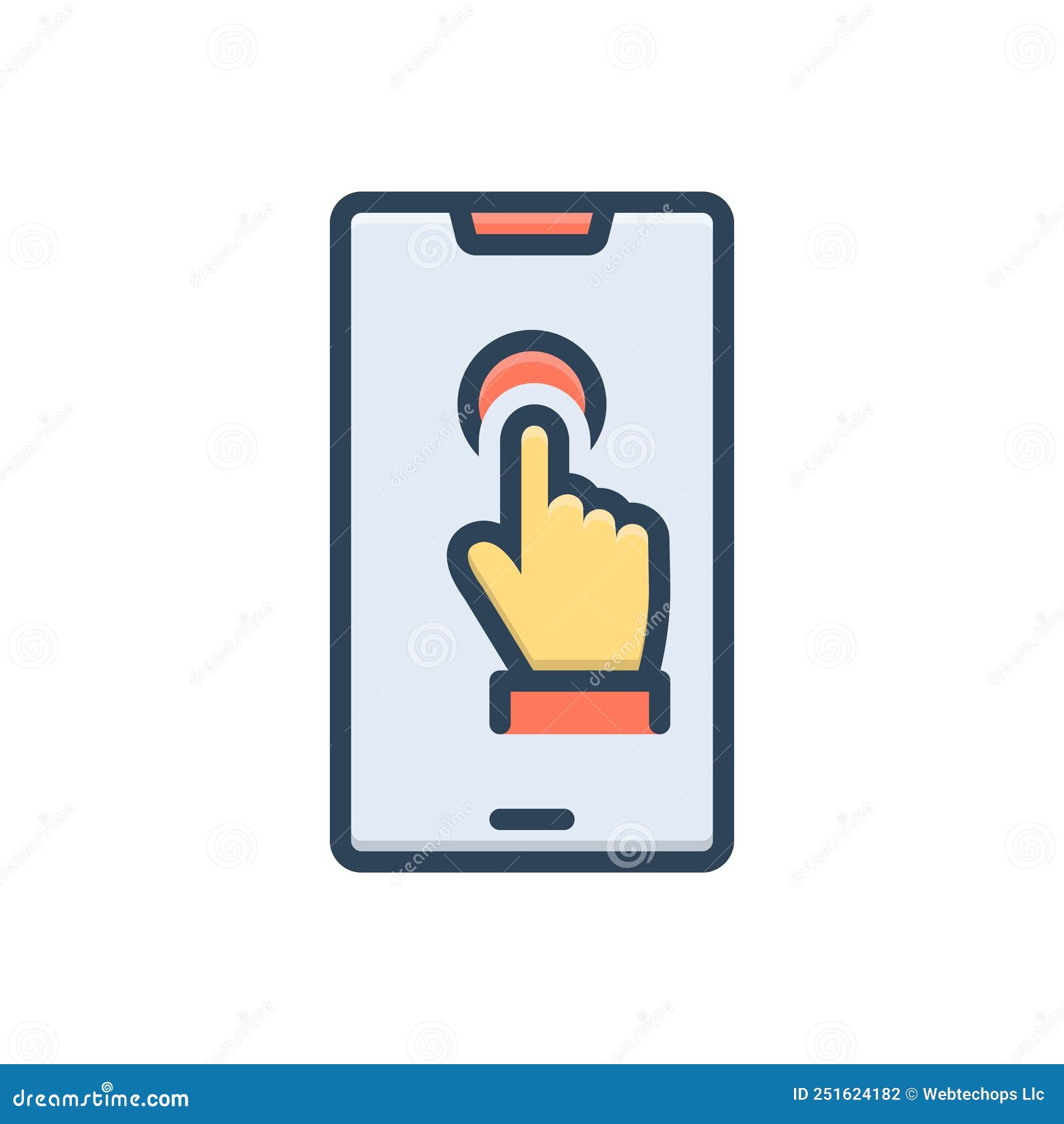 Color Illustration Icon for Enabling, Authorize and Permit Stock Vector ...