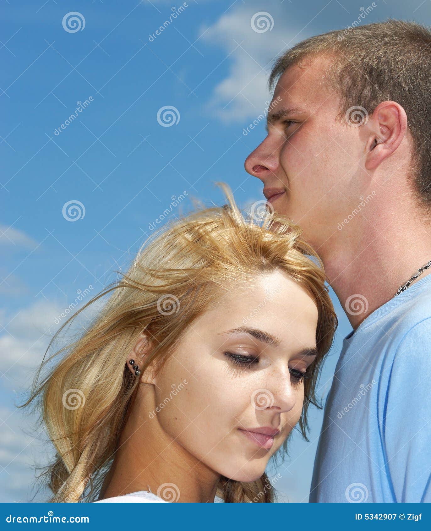 Enamoured couple stock image. Image of idyllic, beautiful - 5342907