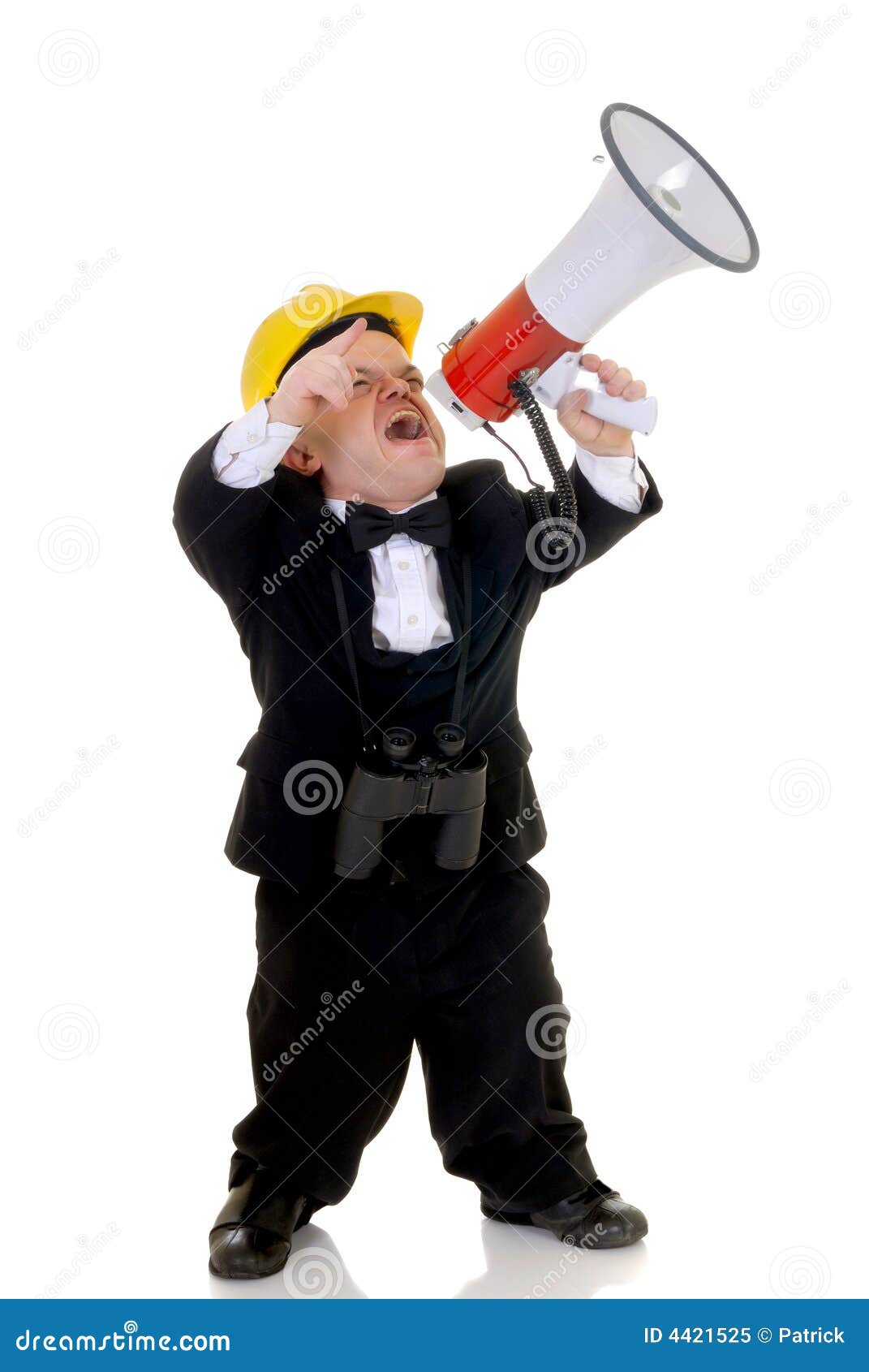 Enano, Pequeño Supervisor Del Hombre Imagen de archivo - Imagen de ...