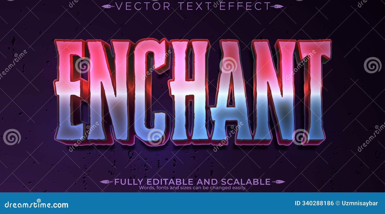 Enchant Editable Text Effect, Editable Magic and Mystical Text Style ...