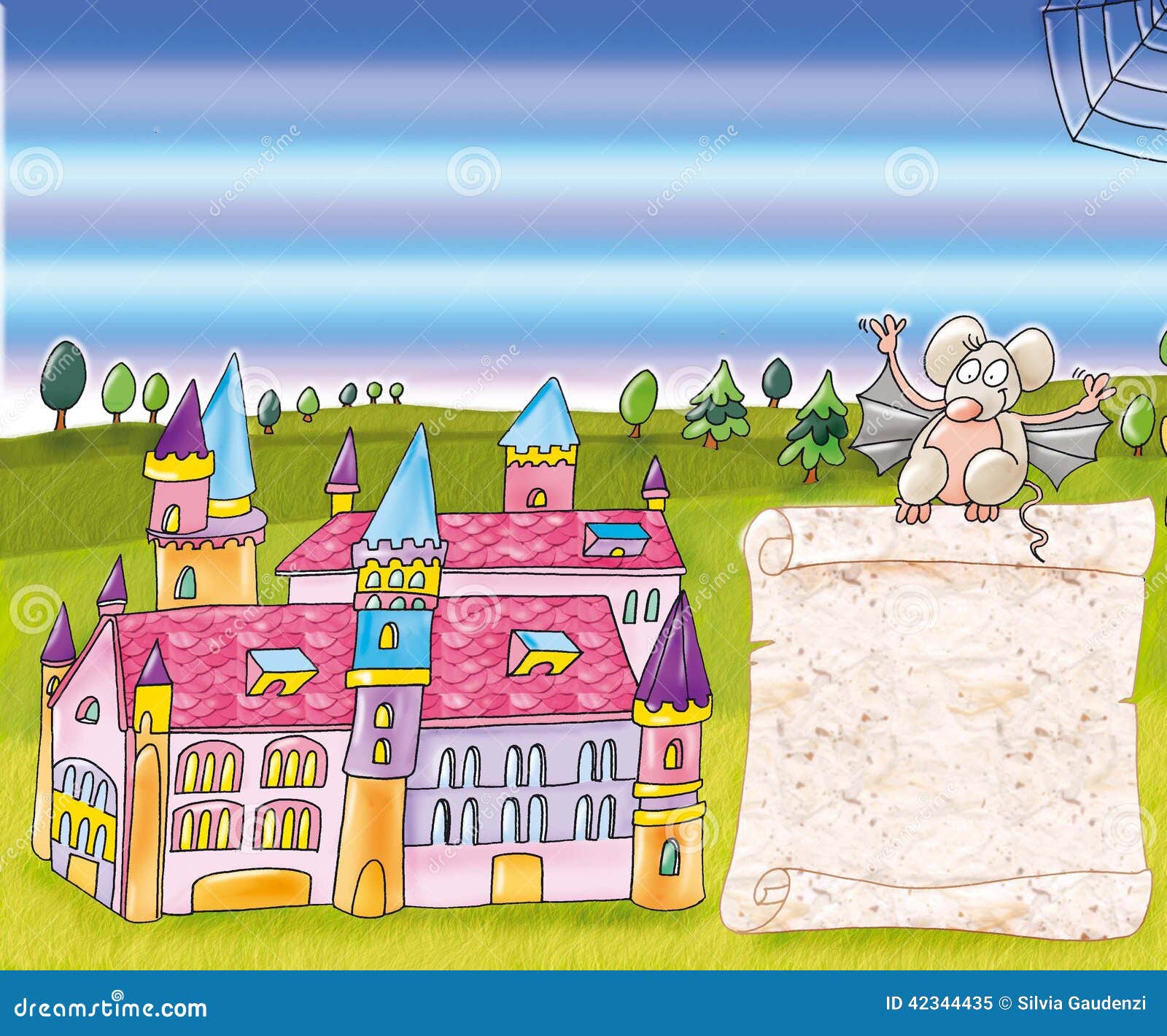 Enchanted Castle Stock Photography | CartoonDealer.com #24919760