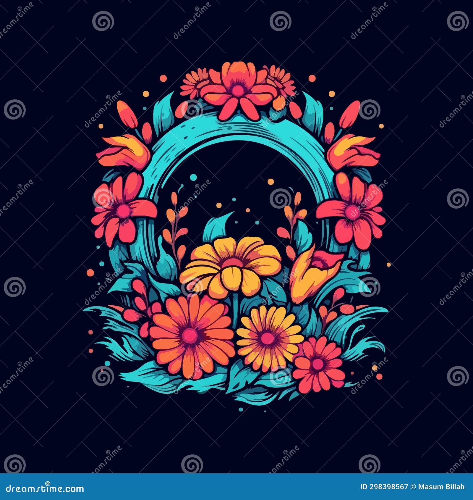 Enchanted Eden Vector Nature Design Showcase Stock Vector ...