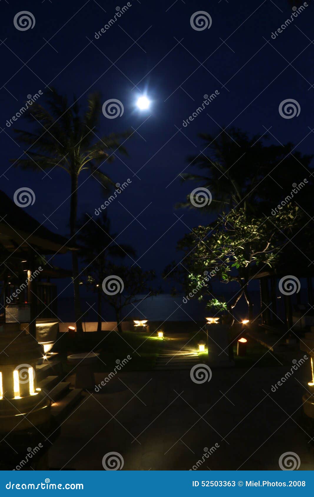 Enchanted Evening stock image. Image of mesmerizing, beach - 52503363