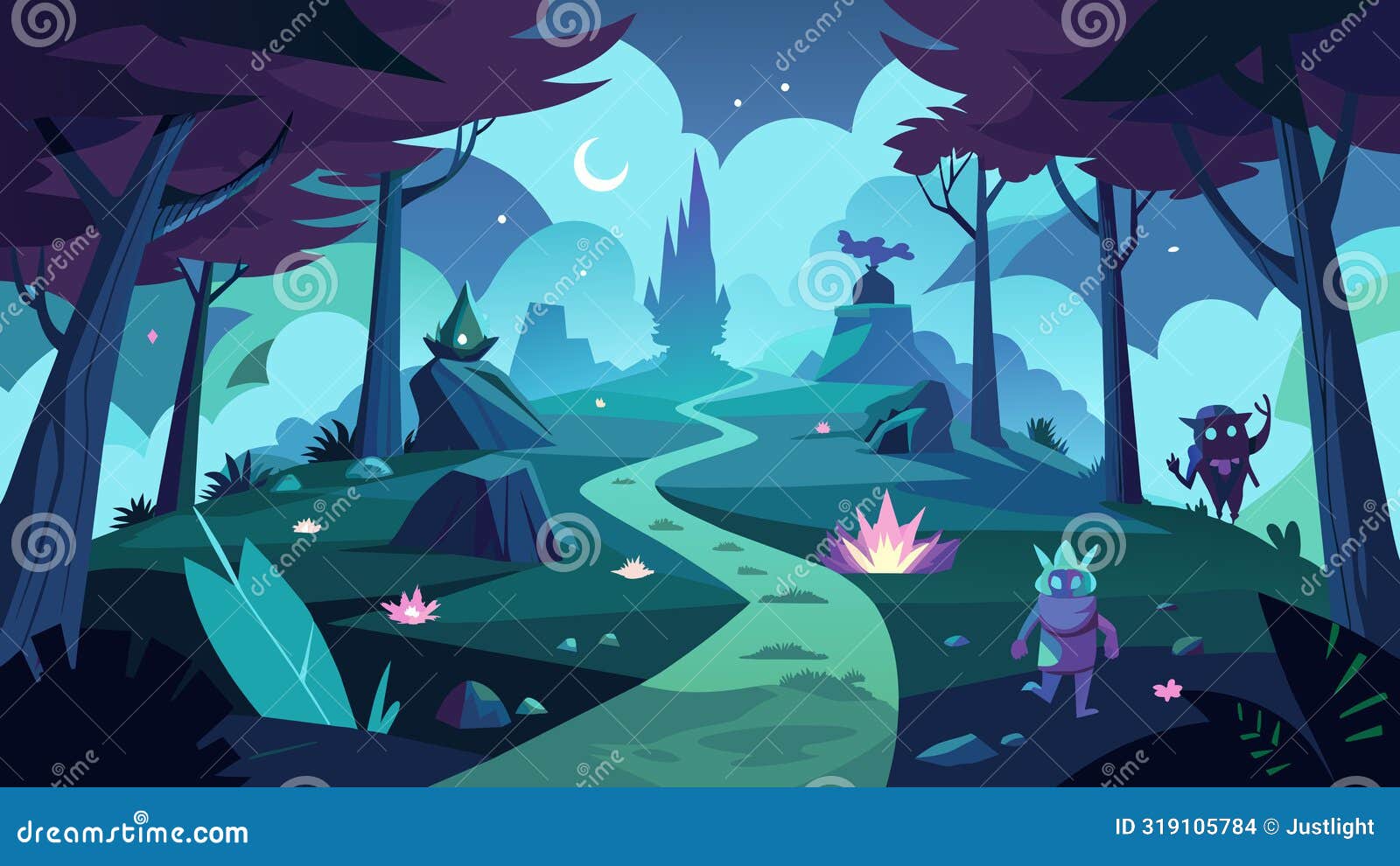 An Enchanted Forest Filled with Mystical Creatures and Challenging ...