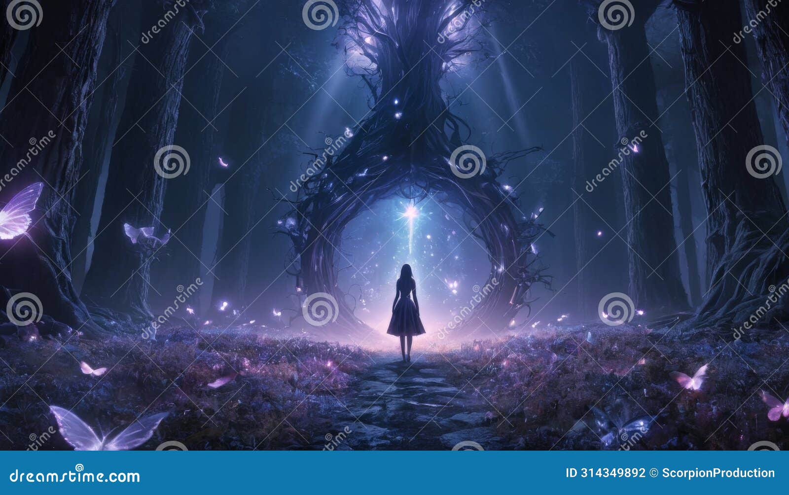 The Enchanted Gateway, A Glimpse Into The Mystical Depths Of A Hidden ...