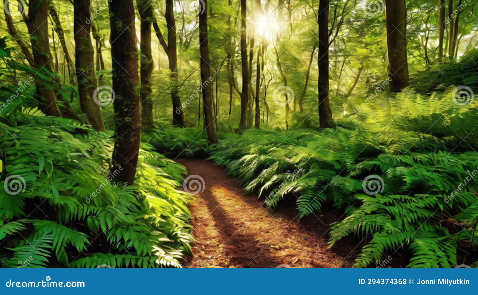 Enchanted Forest Path, Follow a Winding Path through an Enchanted ...