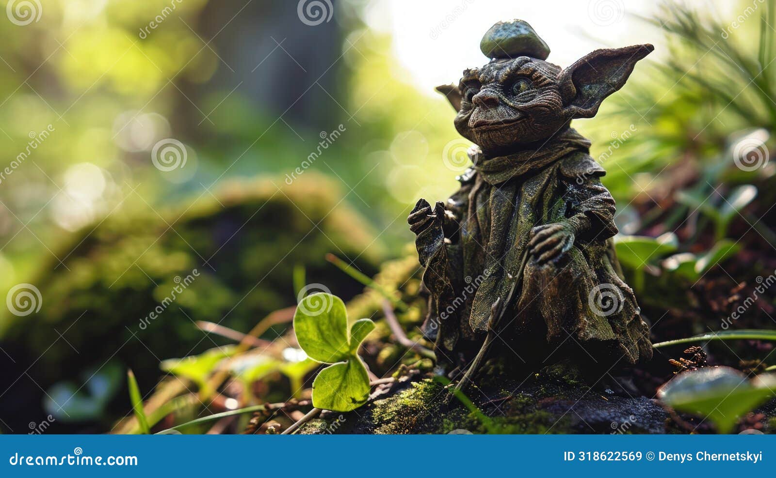 Enchanted Forest Sprite stock illustration. Illustration of composition ...