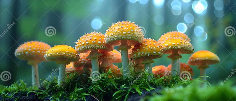 Concept Enchanted Forest, Toadstools, Glimmering Enchanted Forest ...