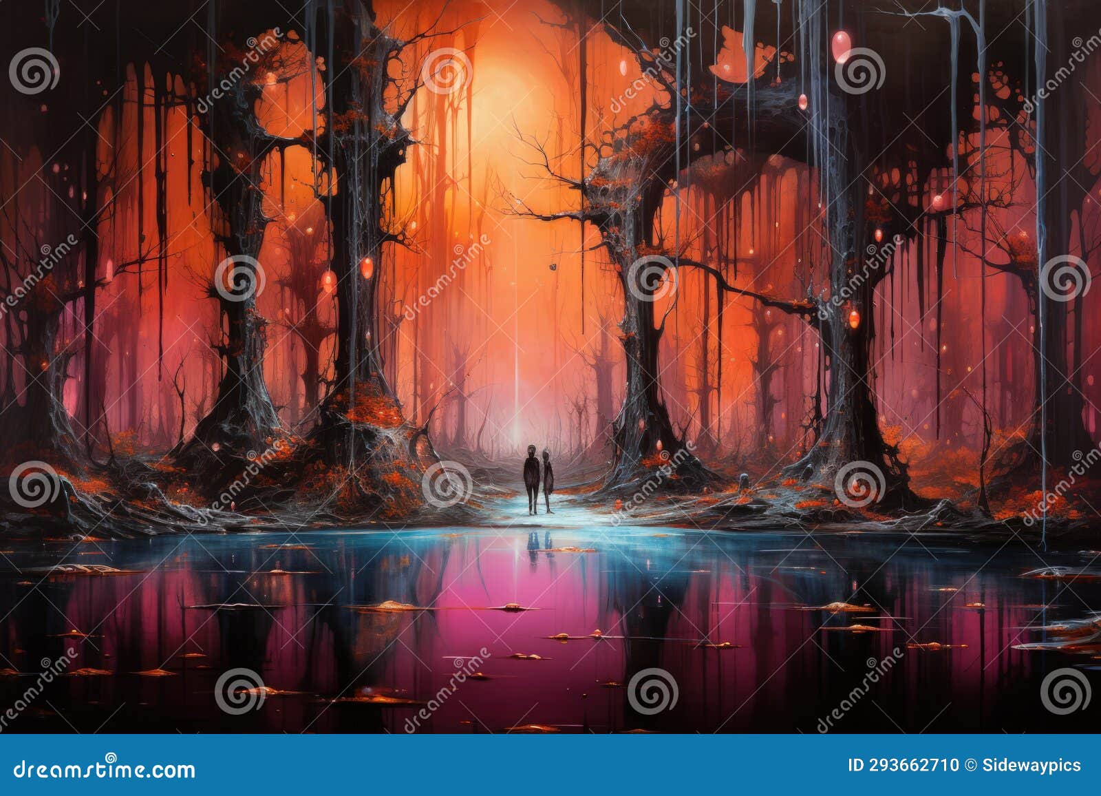 Enchanted Forests with Sentient Talking Trees - Generative AI Stock ...