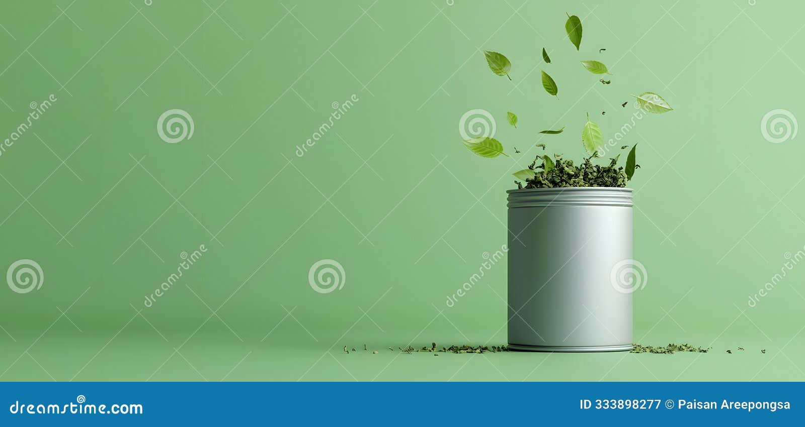 Enchanted Green Tea: a Visual Representation of Loose Leaves in a ...