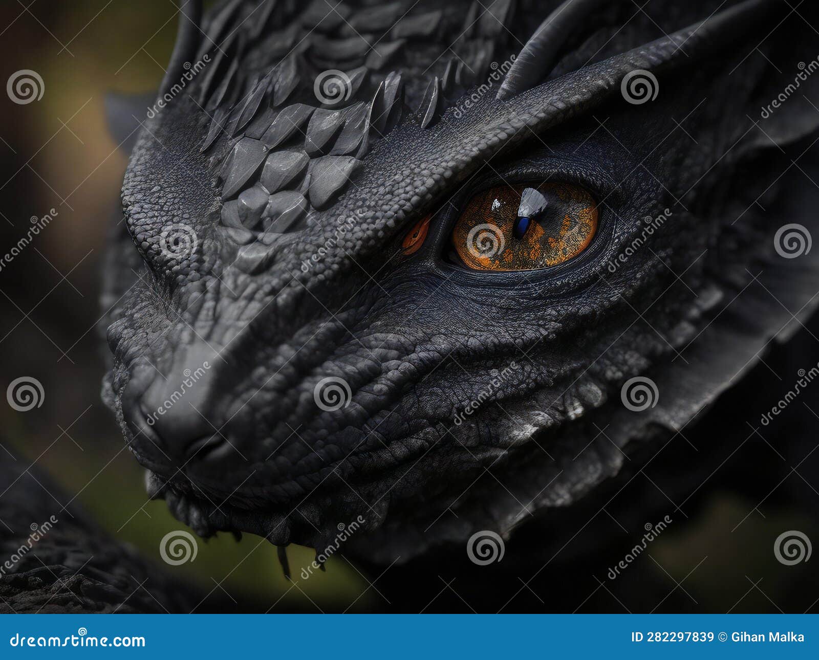 Beast Face From The Side View With Bared Teeth. Logo For Any Sport Team ...