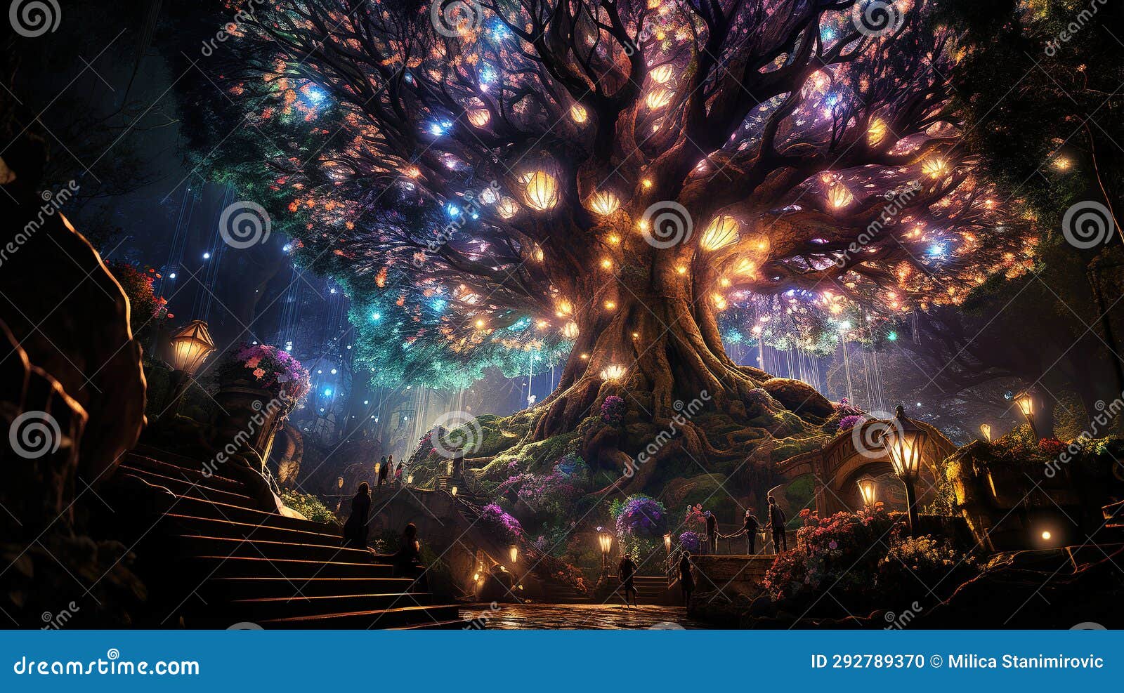 Enchanted Pastel Eye Abstract Frame A VintageInspired AI Art Background ...