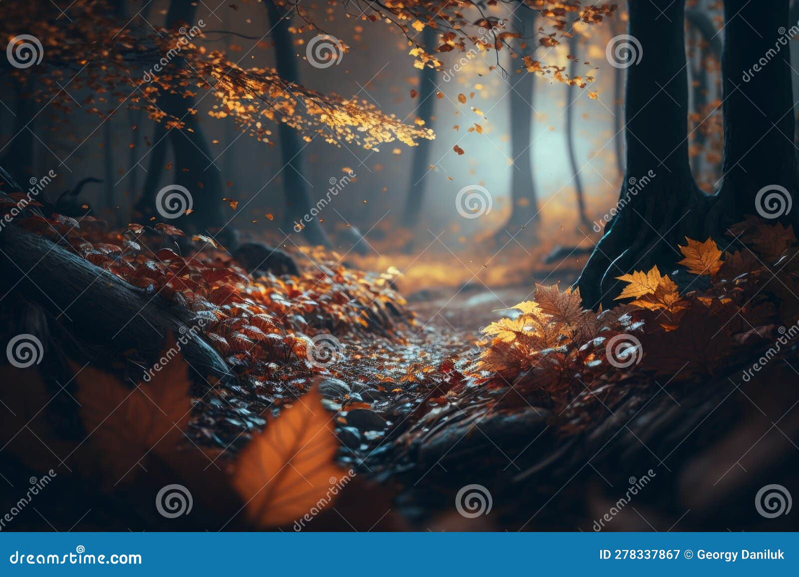 Enchanting Autumn Forest: a Hyper-Detailed Unreal Engine 5 Masterpiece ...