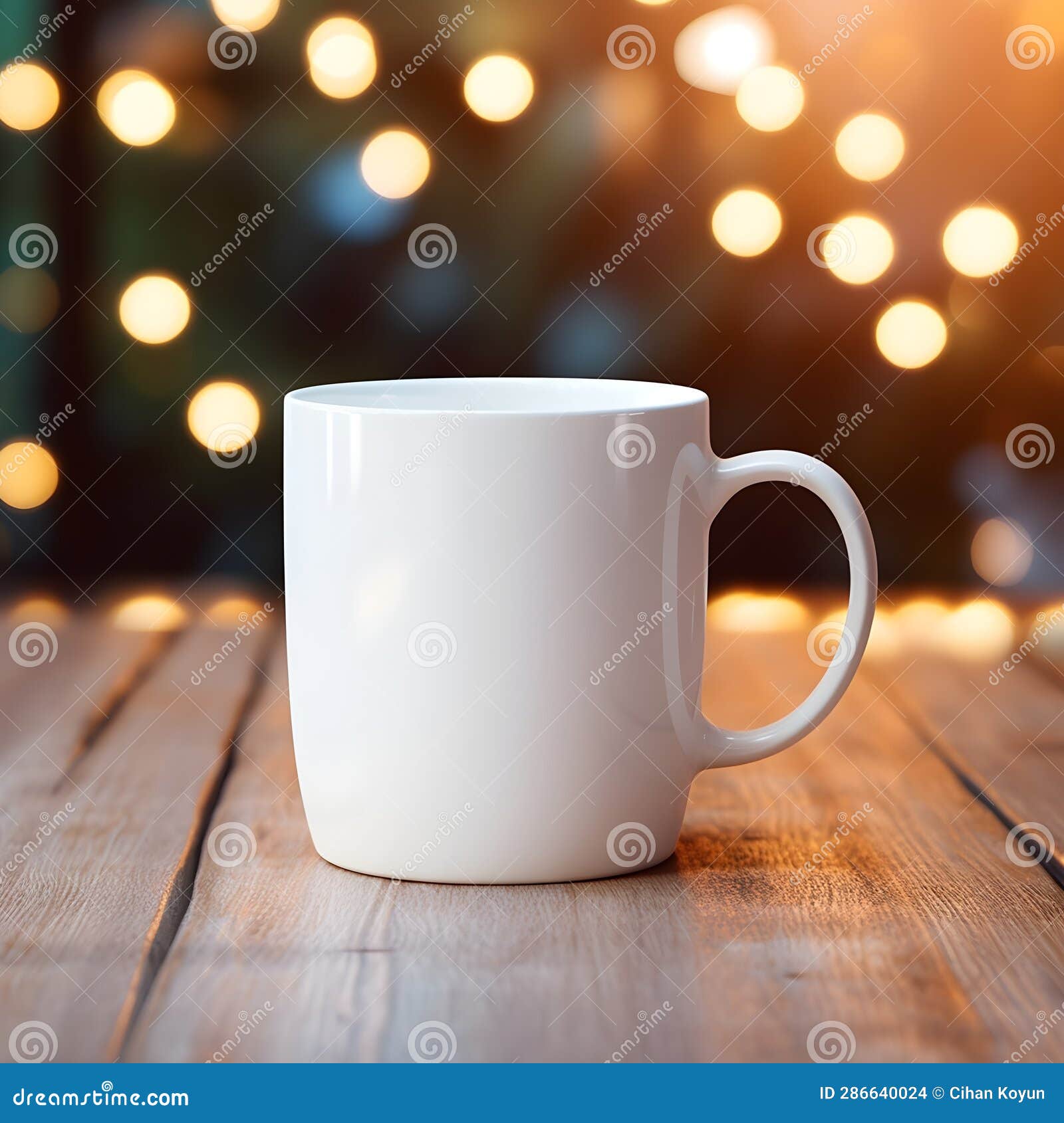 Enchanting Backdrop Setting the Stage for the Elegant Coffee Cup Stock ...