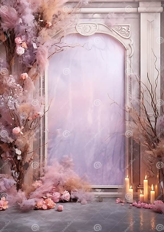 Enchanting card frames stock illustration. Illustration of vector ...