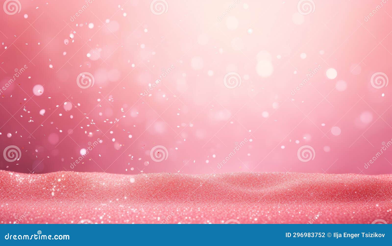 Enchanting Pink Gradient Merging with Captivating Silver Glitter for an ...