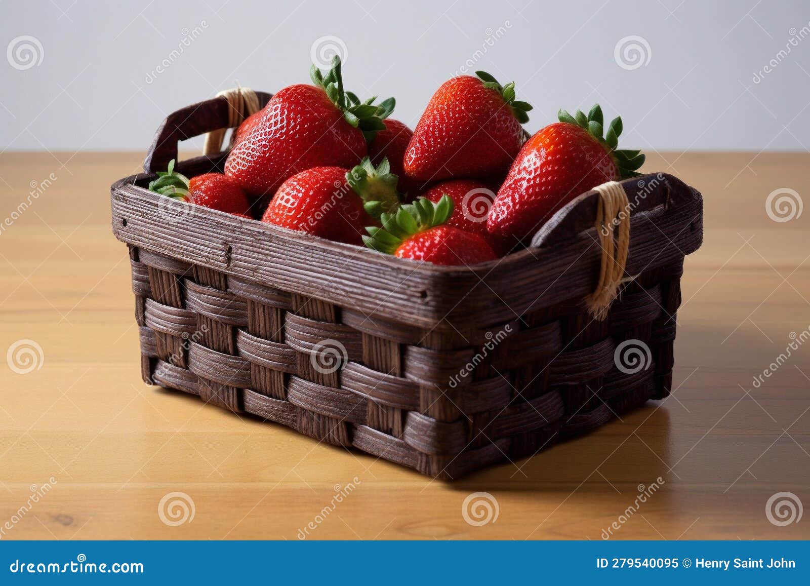The Enchanting Strawberry: a Taste of Sunshine Stock Illustration ...