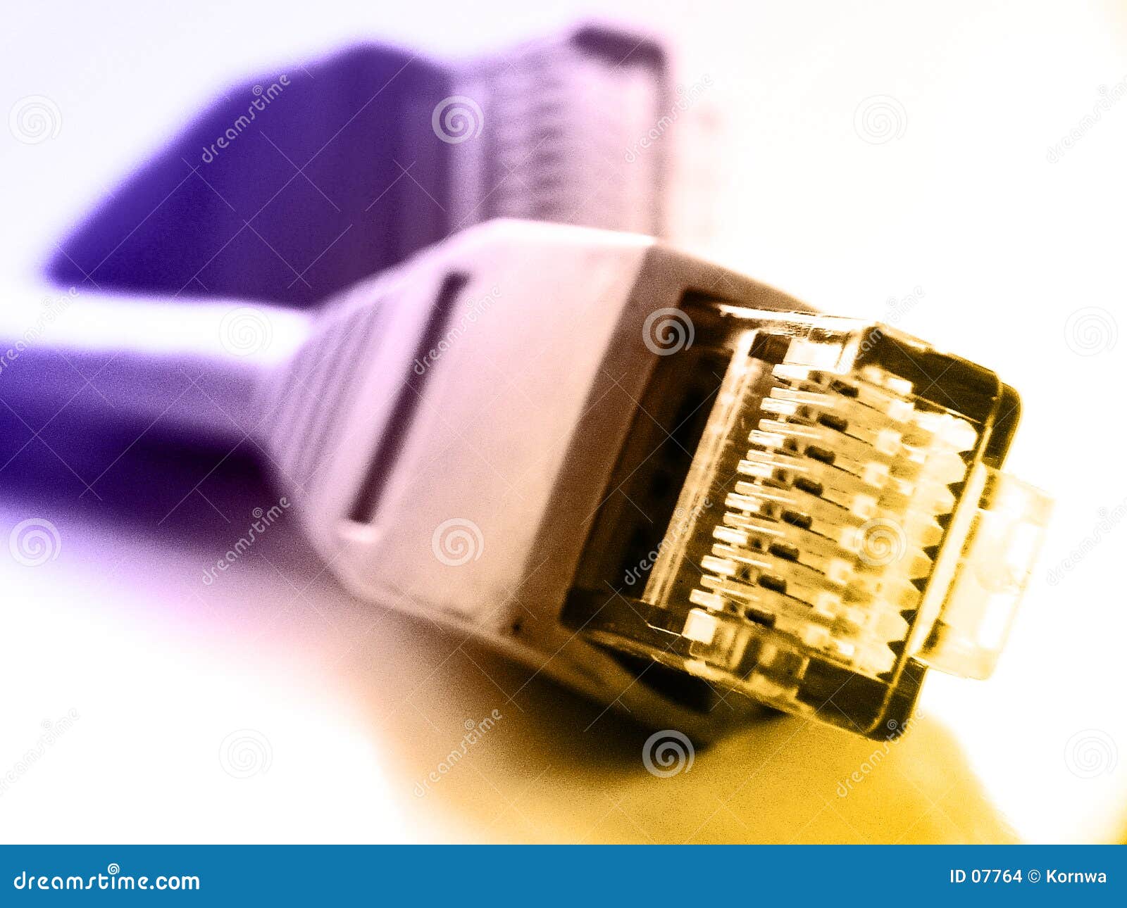 Enchufes de la red rj45 foto de archivo. Imagen de cierre - 7764