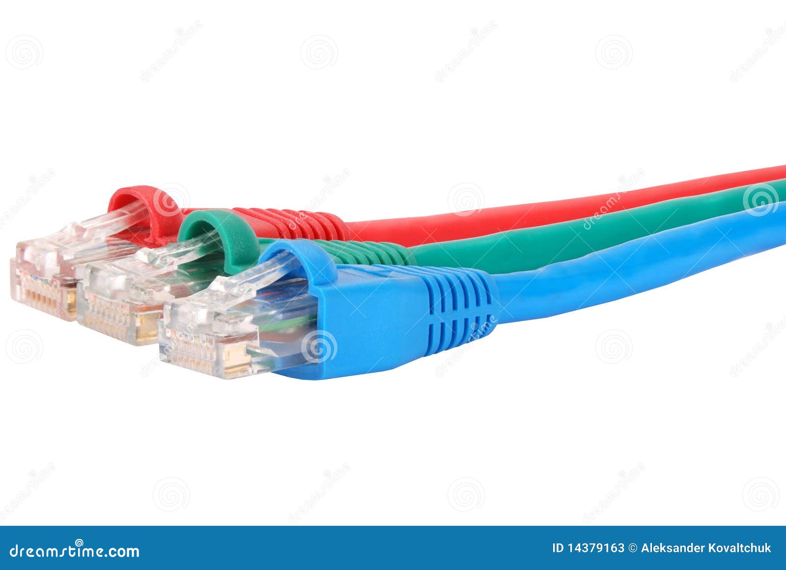 Enchufes Macros De La Red Del Primer RJ45 Imagen de archivo - Imagen de ...