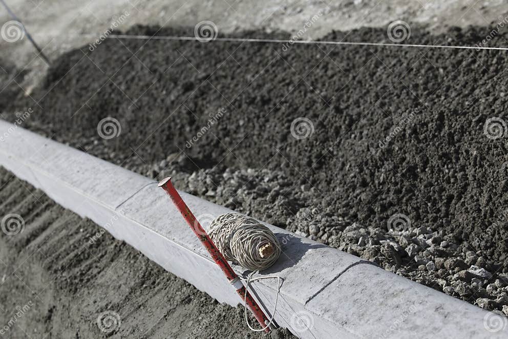 Encintado Del Cemento Del Edificio Foto de archivo - Imagen de cemento ...