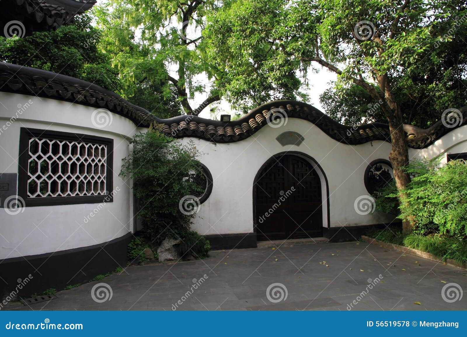 Enclosing wall editorial stock photo. Image of guilin - 56519578