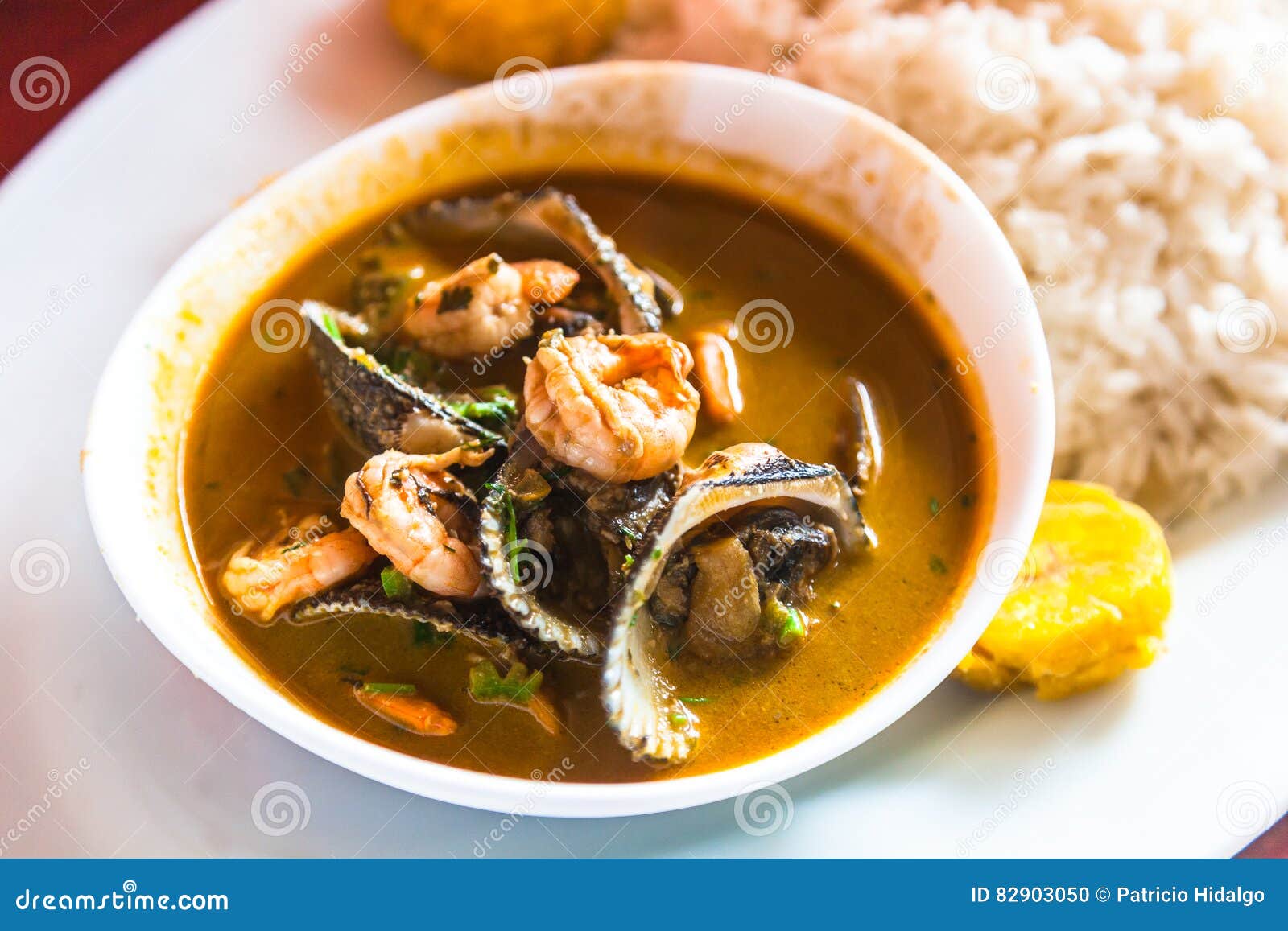 Encocado mixto stock photo. Image of bowl, lime, juice - 82903050
