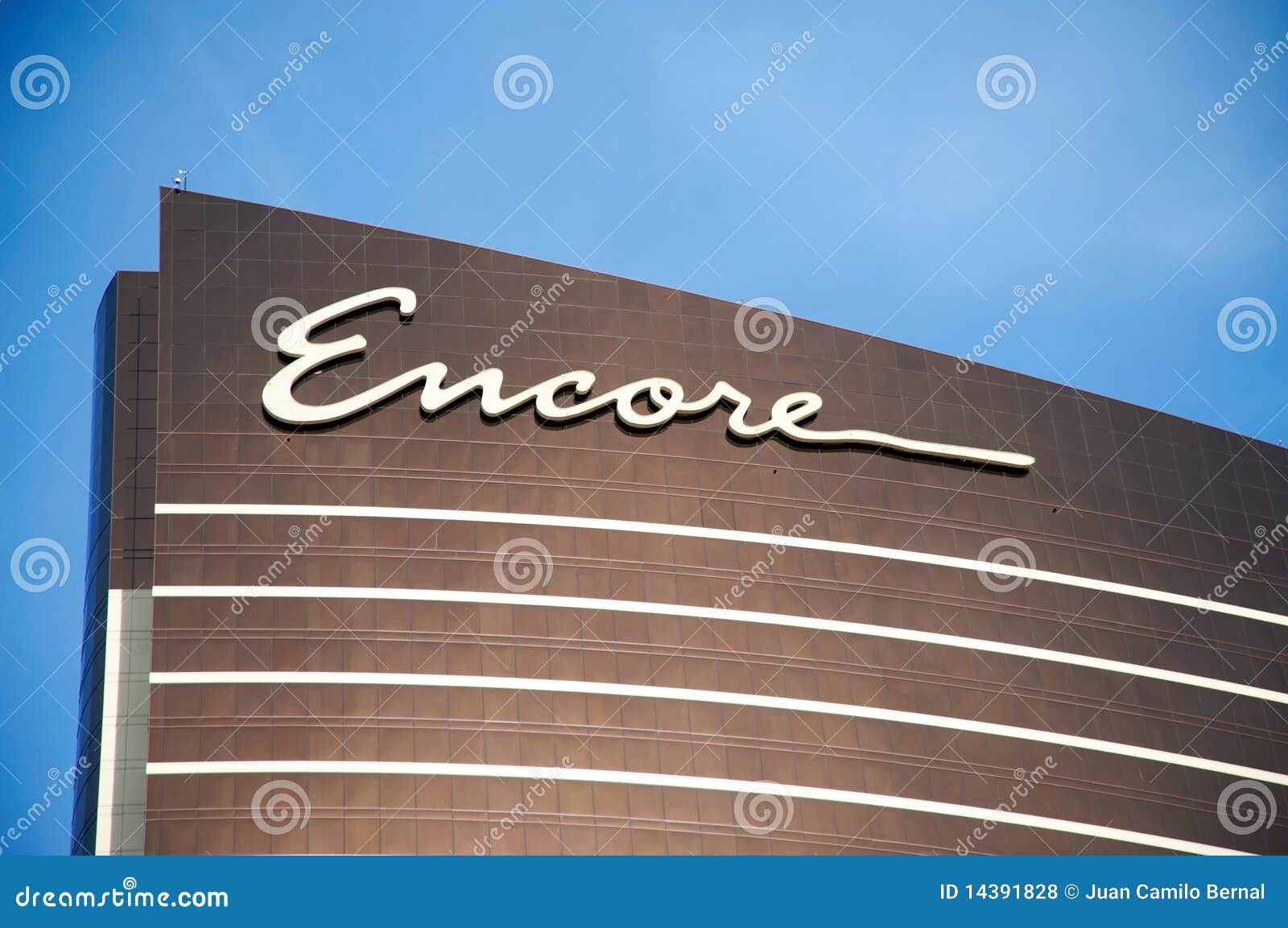 Encore Las Vegas editorial stock photo. Image of hotel - 14391828