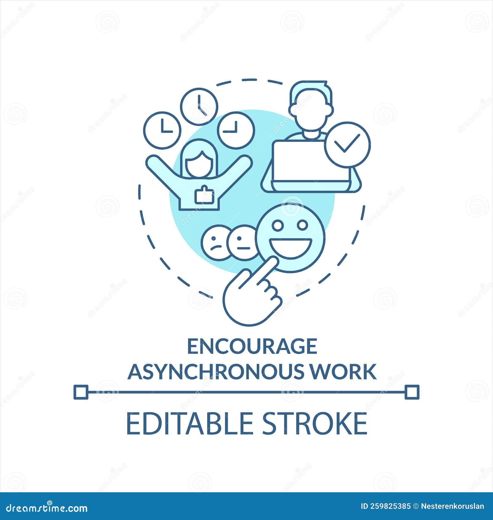 Linear Asynchronous Learning Icon From Elearning And Education Outline ... Linear Asynchronous Learning Icon From Elearning And Education Outline ...