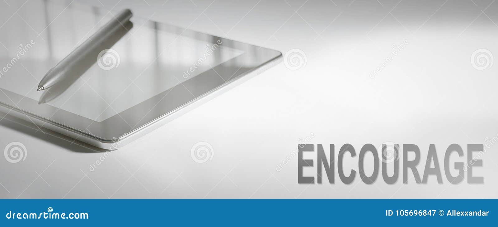 ENCOURAGE Business Concept Digital Technology. Stock Image - Image of ...