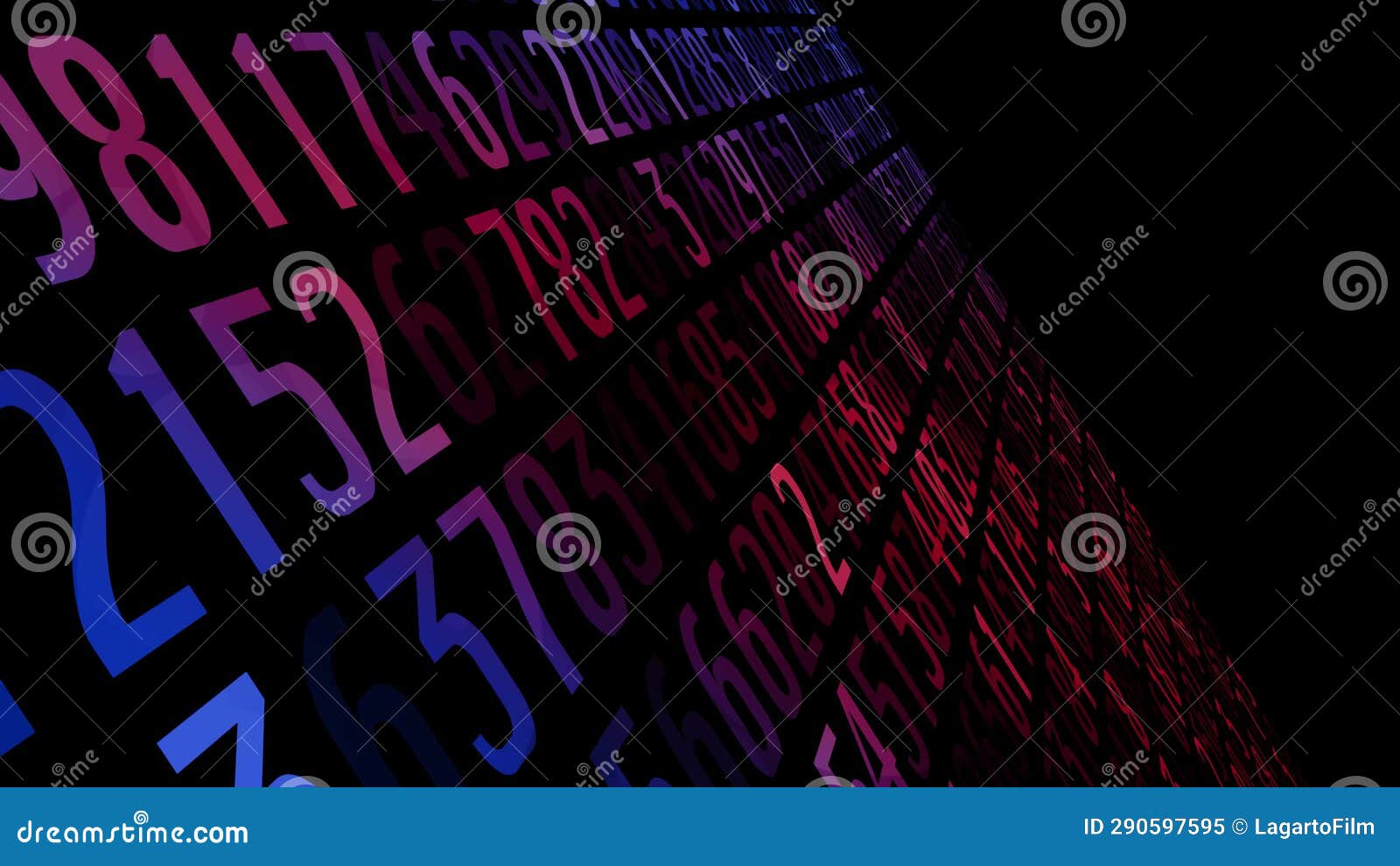 Encrypted Animation a Cryptography Journey through Evolving Numerical Data Stock Video - Video ...
