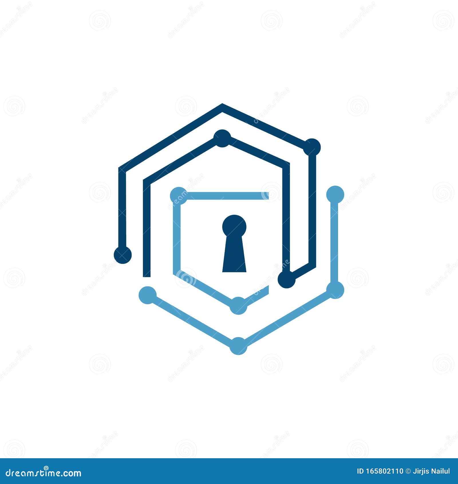 Encrypted Data Cyber Security Logo Design Vector. Algoritm Digital Tech ...